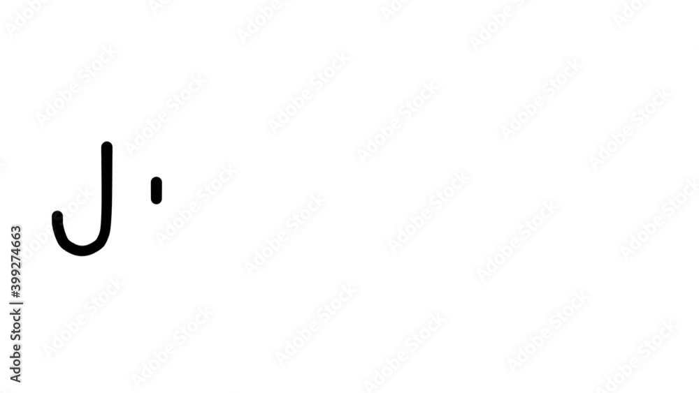 Justice Handwritten Text Animation in Various Sans-Serif Fonts and ...