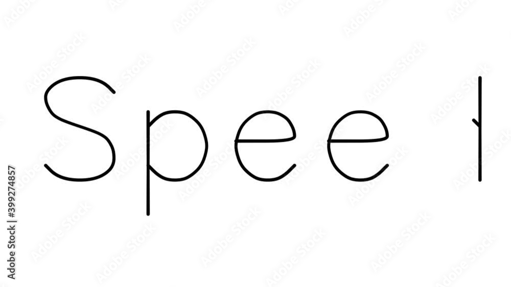 Speed Handwritten Text Animation in Various Sans-Serif Fonts and ...
