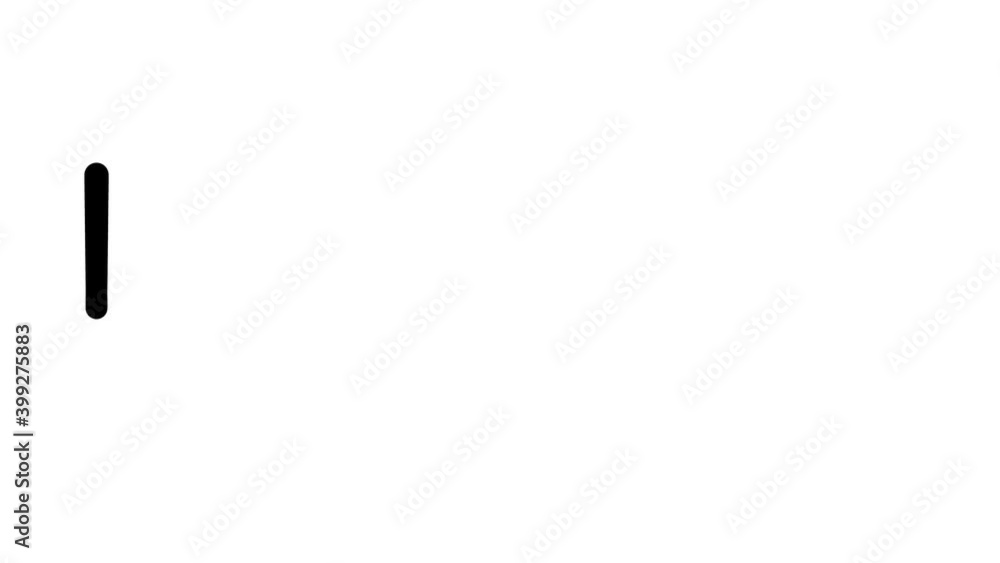 Error Handwritten Text Animation in Various Sans-Serif Fonts and ...