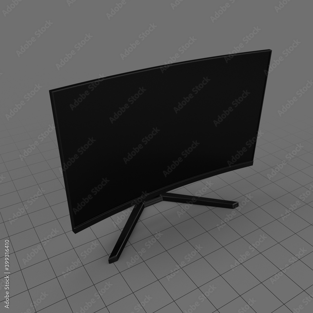 Computer monitor Stock 3D asset | Adobe Stock