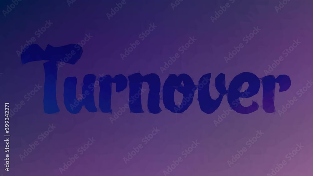 Turnover Fade Weird Tessellation Looping Animated Triangles Stock Video ...