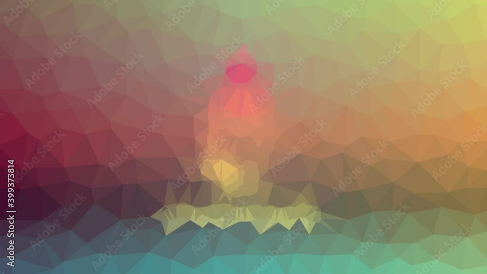 wading fade modern tessellation looping animated triangles Stock Video ...