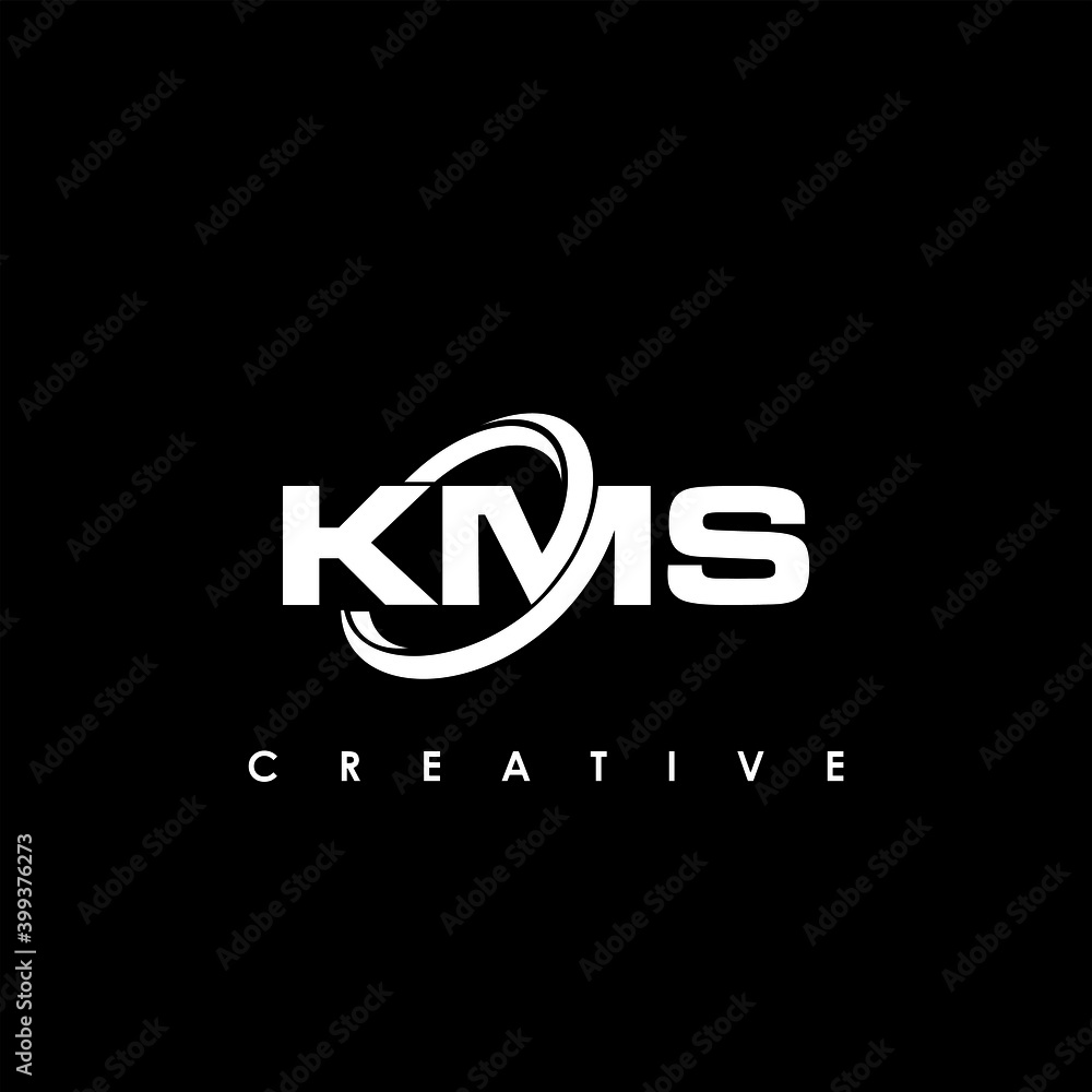 KMS Letter Initial Logo Design Template Vector Illustration Stock ...