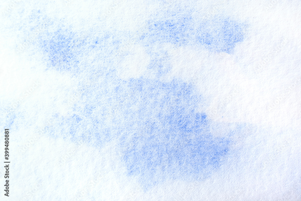 Light blue watercolor background. Aquarelle hand painted texture paper ...