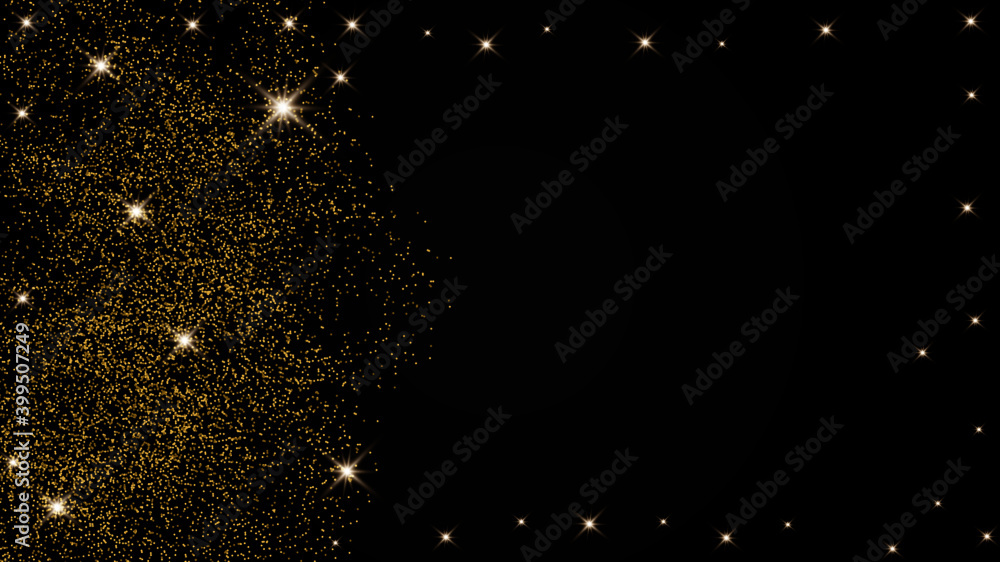 Black background with golden textures Stock Vector | Adobe Stock