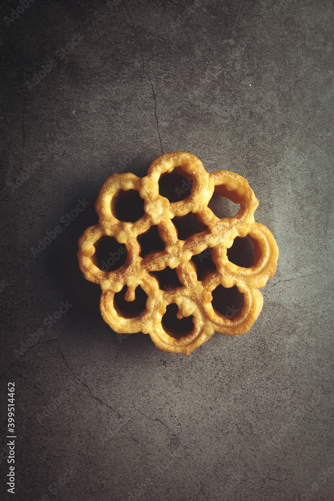 Indian rose cookies, achappam, Achu Murukku - Festival food Stock Photo ...