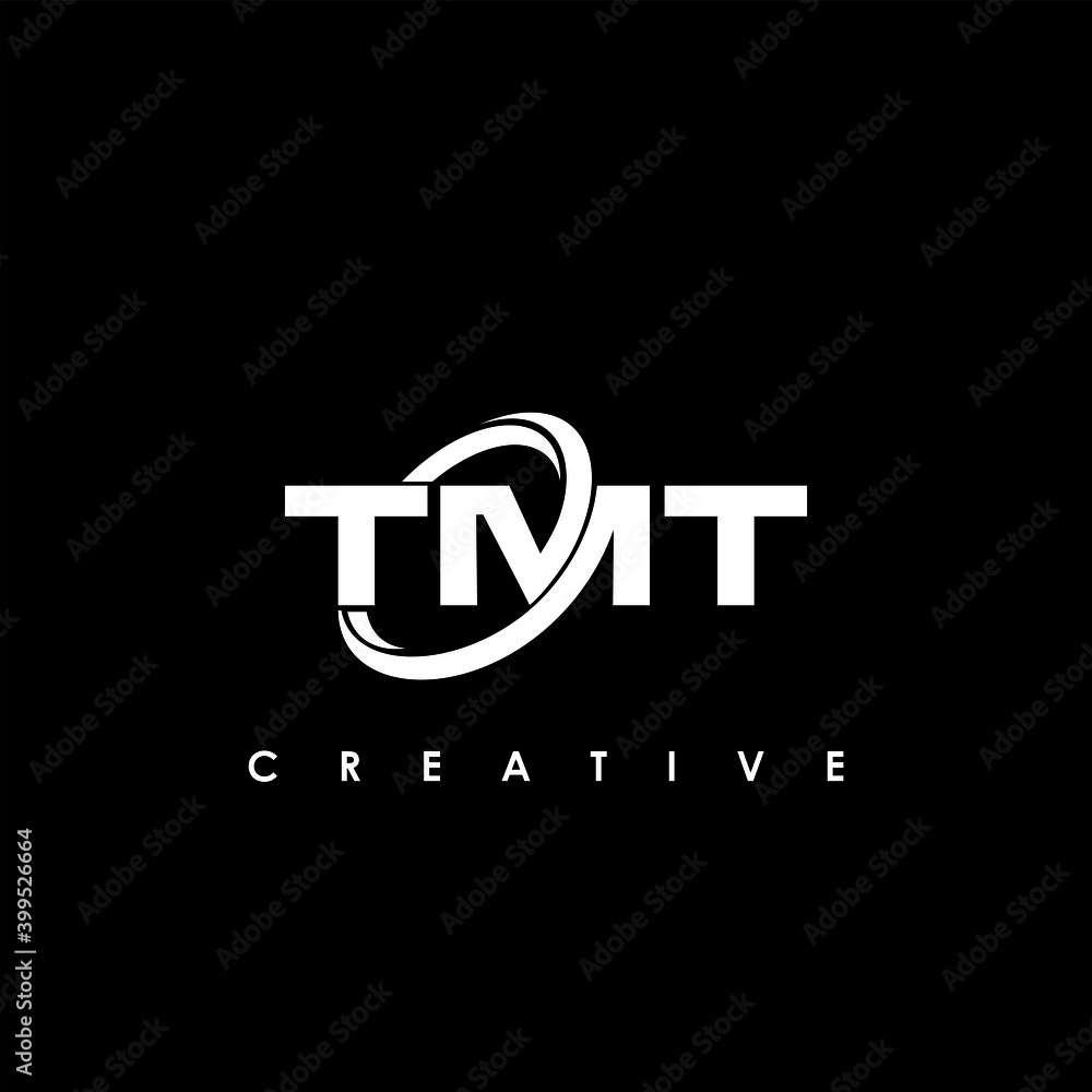 TMT Letter Initial Logo Design Template Vector Illustration Stock ...