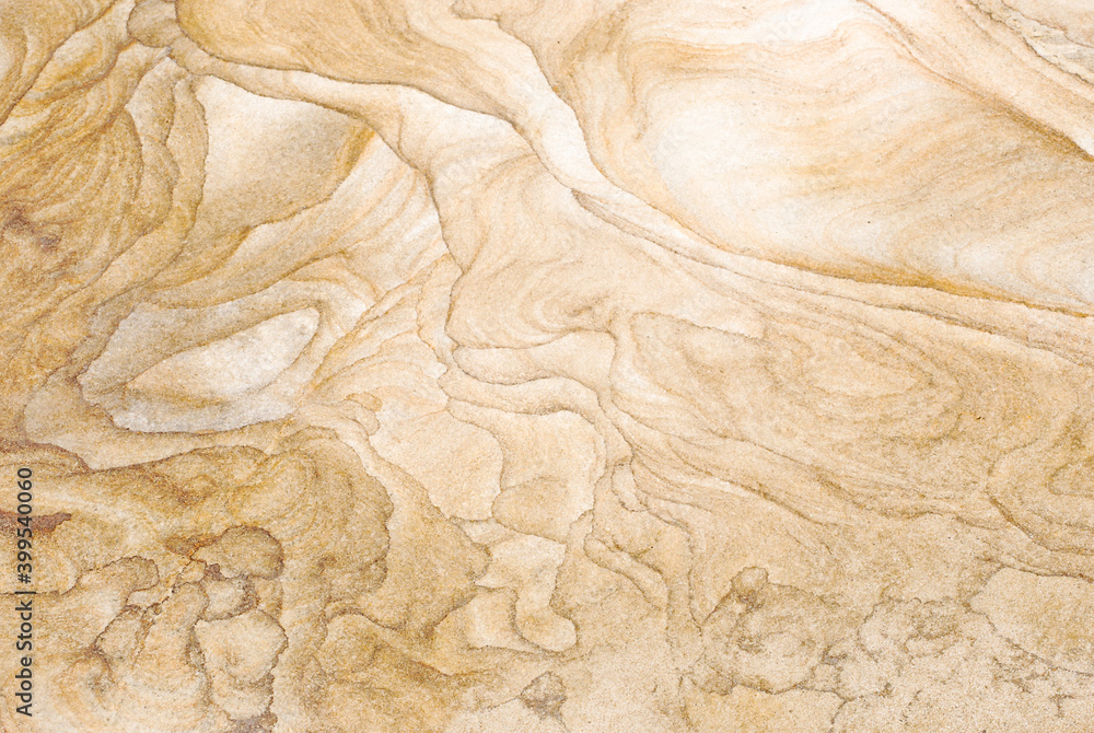 Texture beige d'une pierre formée de sable concassé. Très abstrait ...