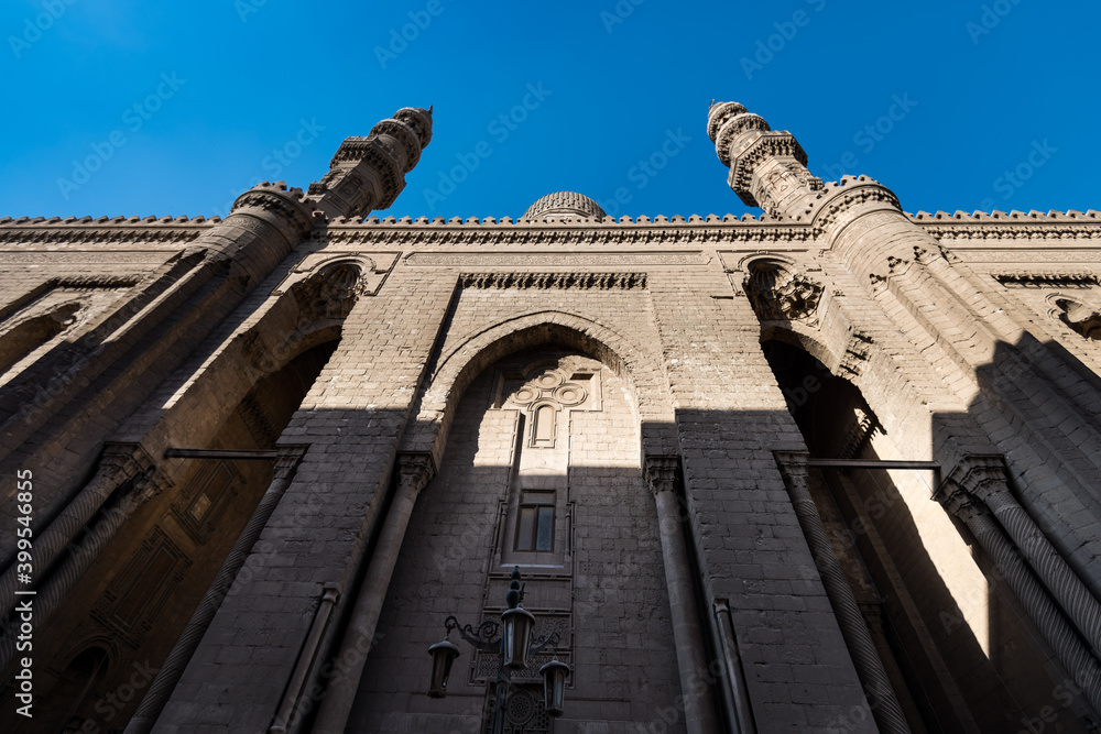 Exteriors of the Mosque of Al Rifai (Al-Refai, Al-Refa'i), and Mosque ...