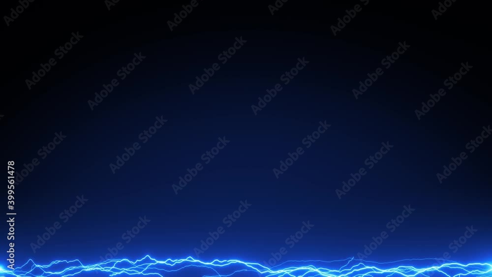 Vidéo Stock Electric Thunder Strikes Kinetic Action Fx Loop/ 4k ...