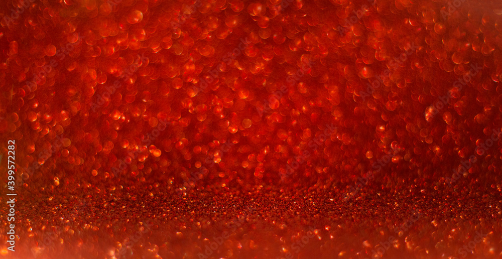Abstract red background with bokeh. creative background for banners and ...