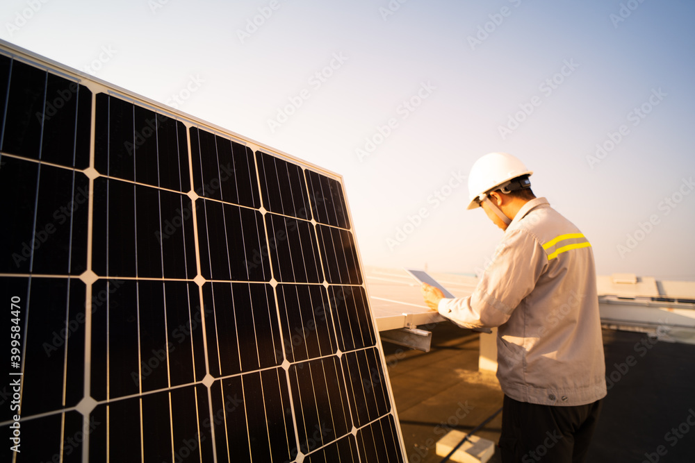 solar panel power system clean energy checking and preventive by ...