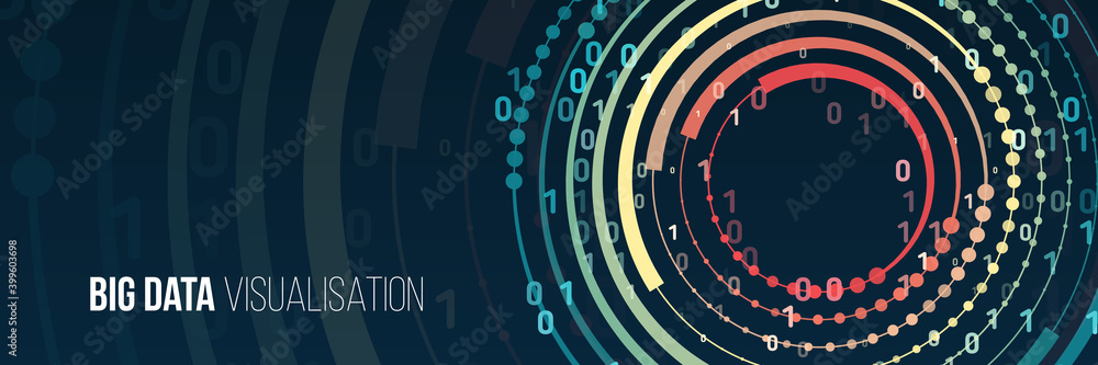 Abstract Stream Information With Circles Array And Binary Code Filtering Machine Algorithms