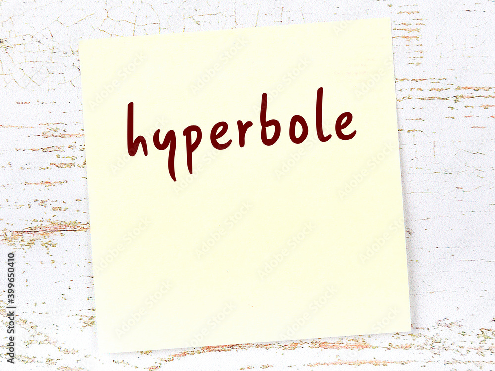 The Word Hyperbole