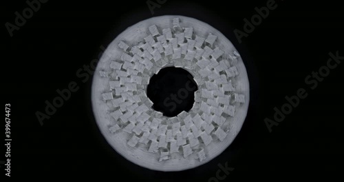 Geometric disc shape optical illusion | Fibonacci sequence | the golden ...