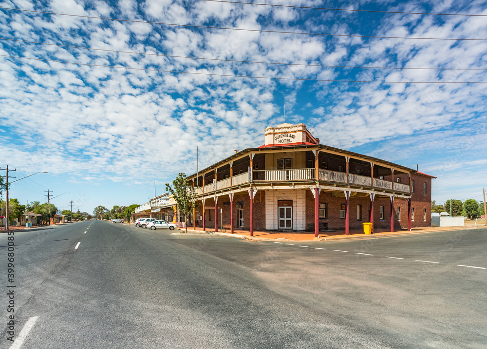 BARMEDMAN, New South Wales, Australia: The main street of Barmedman and ...