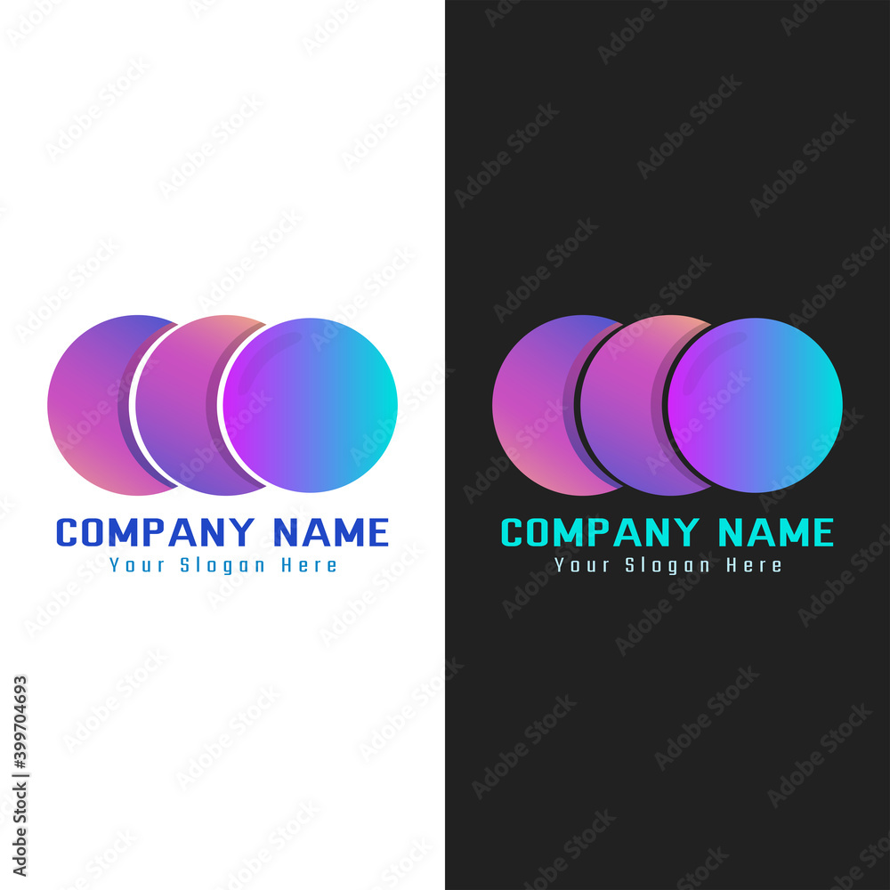 Simple geometric logo vector. Great for business logos, brand logos ...