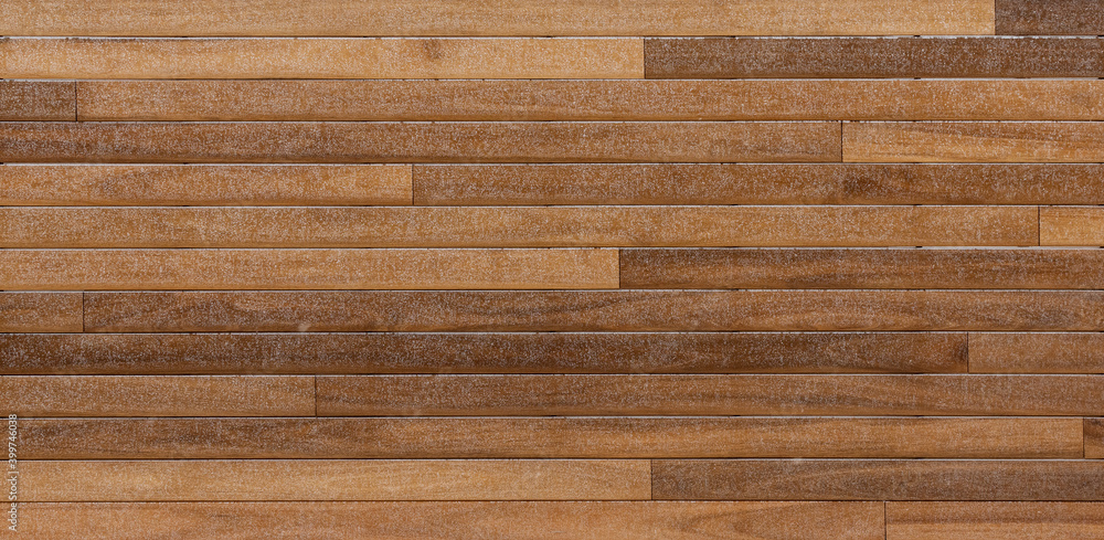 Wooden texture in the snow. Solid with natural wood grain patterns ...