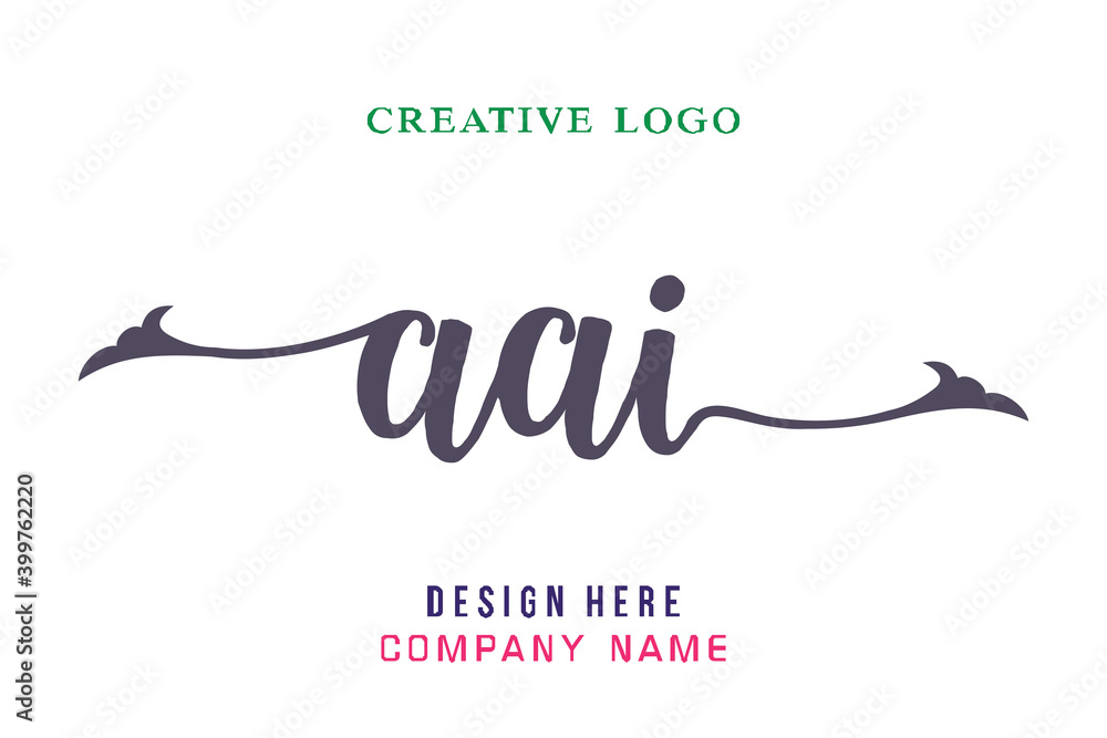 AAI lettering logo is simple, easy to understand and authoritative ...