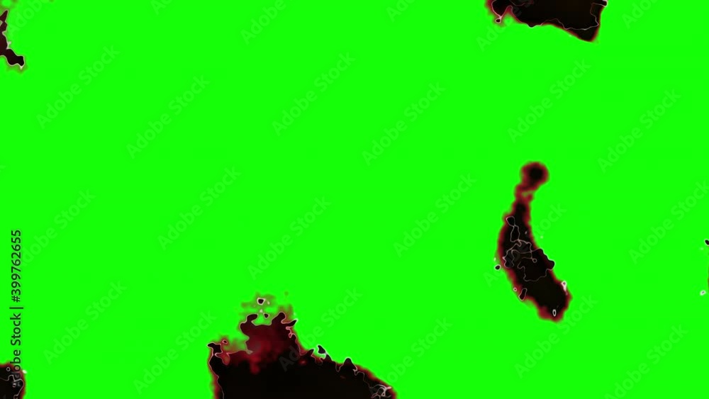 White paper burning in flames. Abstract paper burn transitions for your ...