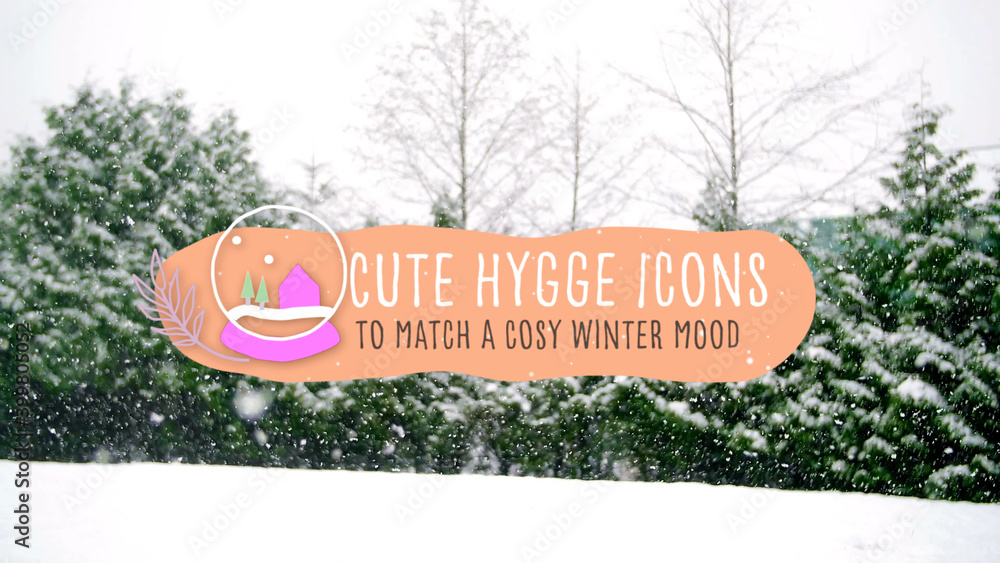 Winter Mood Lower Thirds Stock Template | Adobe Stock
