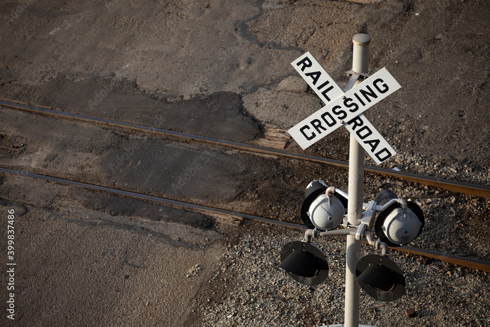 Railroad Crossing for Trains and rail for industrial and safety photos ...