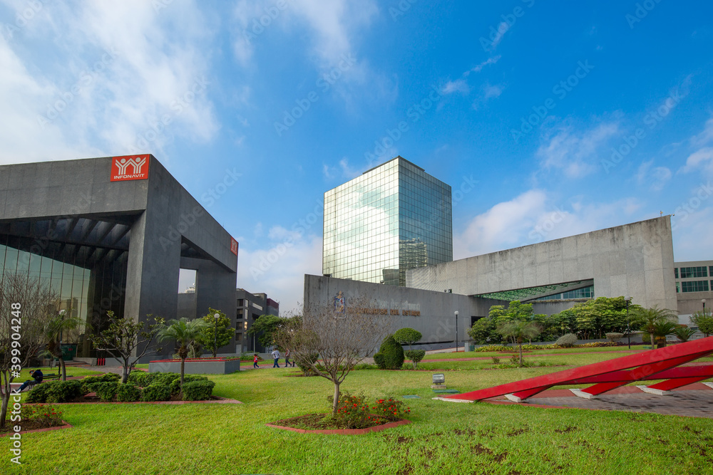 Monterrey, Mexico-11 August, 2019: Monterrey, Landmark Macroplaza (La ...