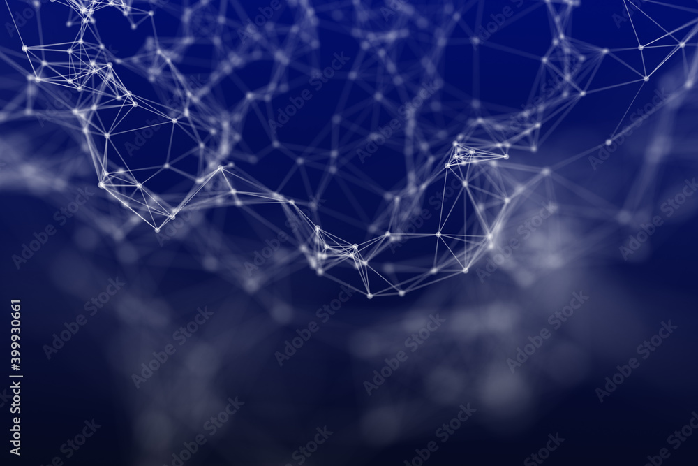 Abstract plexus line technology background, digital technology ...