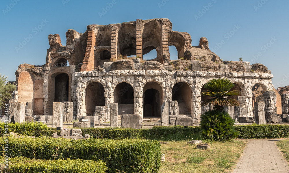 Santa Maria Capua Vetere, Campania, Italy - Amphitheater Campano, also ...