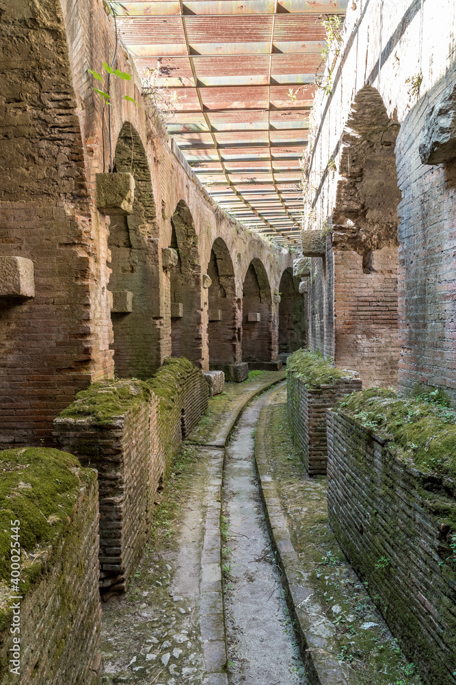 Santa Maria Capua Vetere, Campania, Italy - Amphitheater Campano, also ...