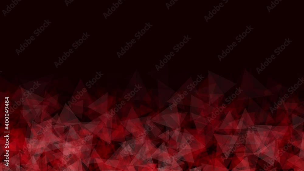 Dynamic pattern background of red and white polygons which together ...