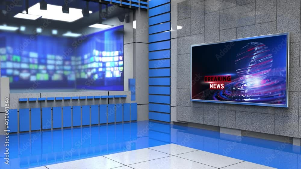 News Studio. Studio Background. Newsroom bakground. The perfect ...