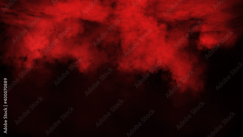 Mystery red fog texture overlays for text or space. Smoke chemistry ...