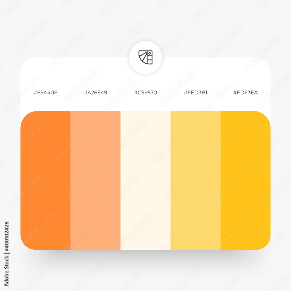 Color palette. Sample flat color palette. Vector illustration eps 10 ...