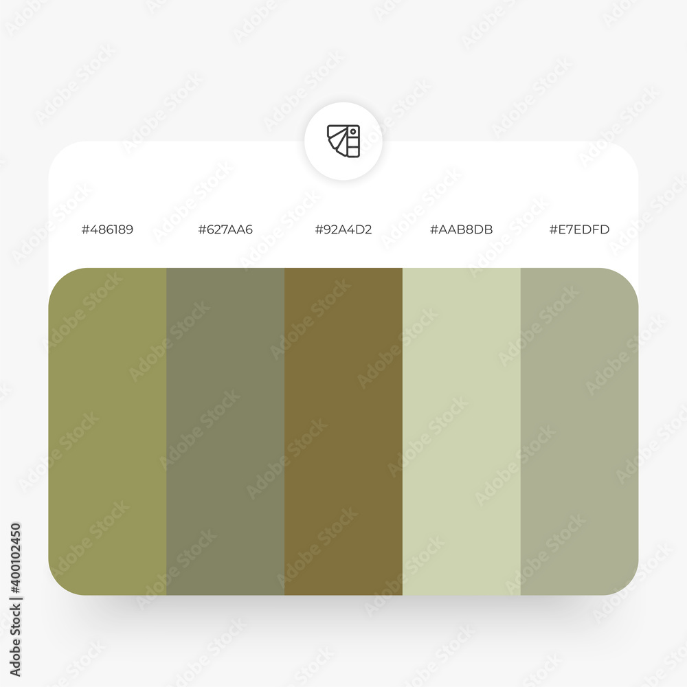 Color palette. Sample flat color palette. Vector illustration eps 10 ...