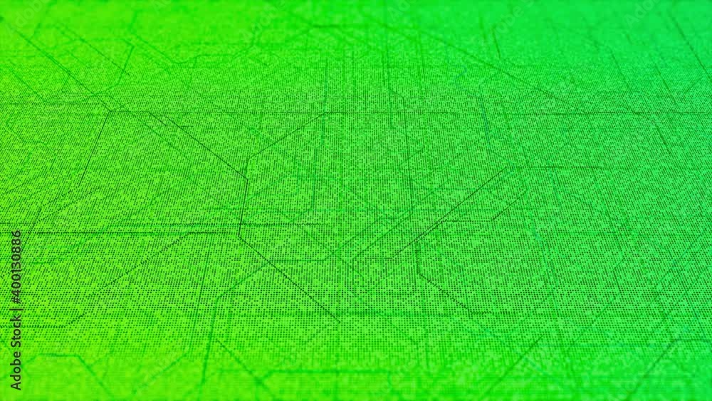 Path scheme in matrix. Animation. Map with moving lines showing paths ...
