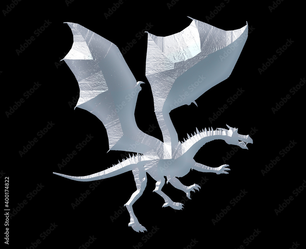 Dragon Logo Icon Limestone Stone Sedimentary Rock Curving illustration ...