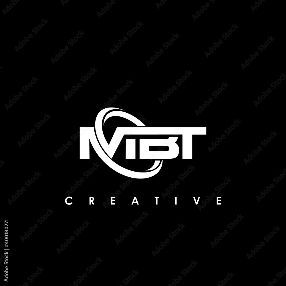 MBT Letter Initial Logo Design Template Vector Illustration Stock ...