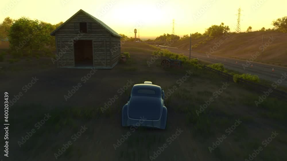 Vídeo do Stock: 3d fake Video Game. Racing simulation on modern gaming ...