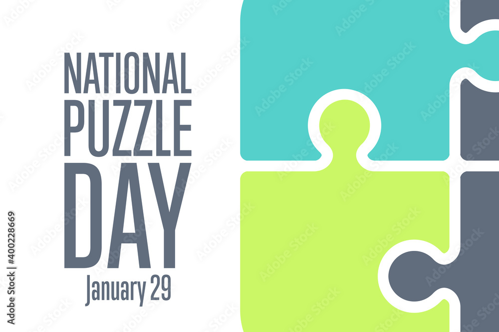 National Puzzle Day January 29