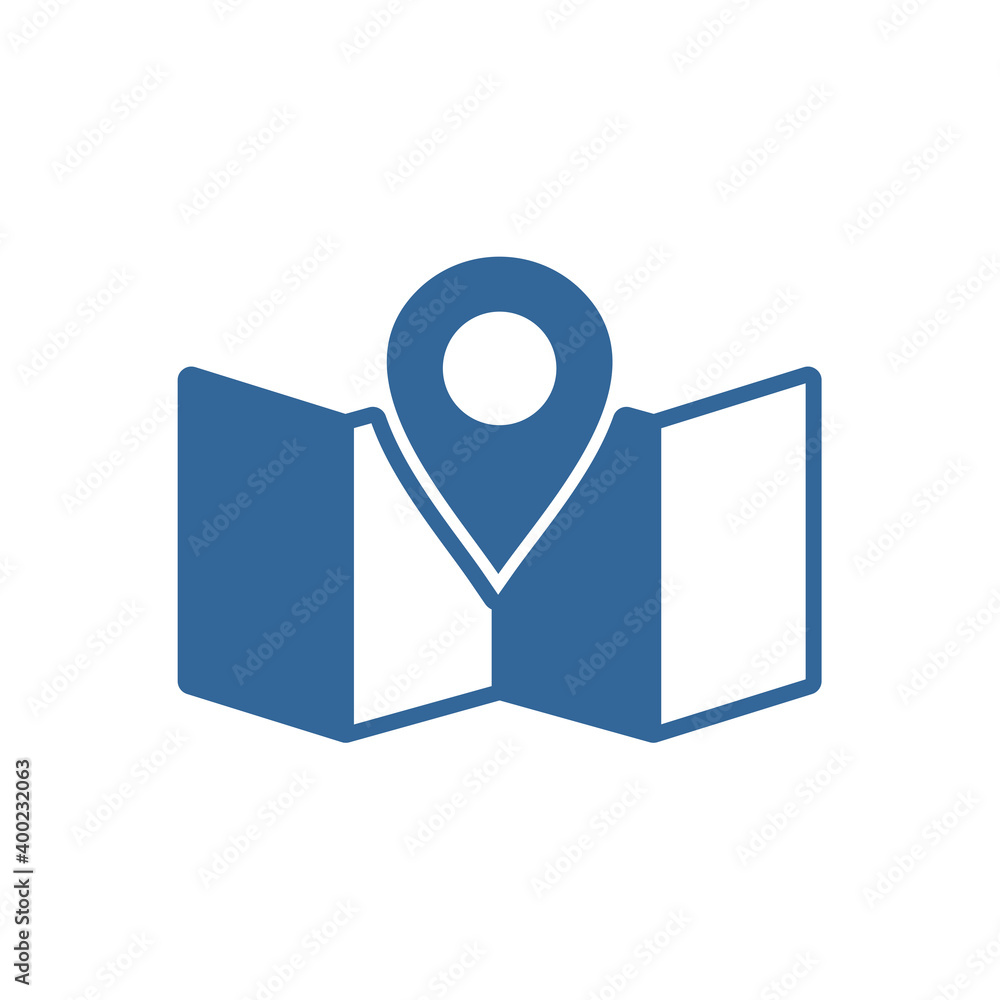 Point maps logo design vector template, Outdoor logo design concept ...