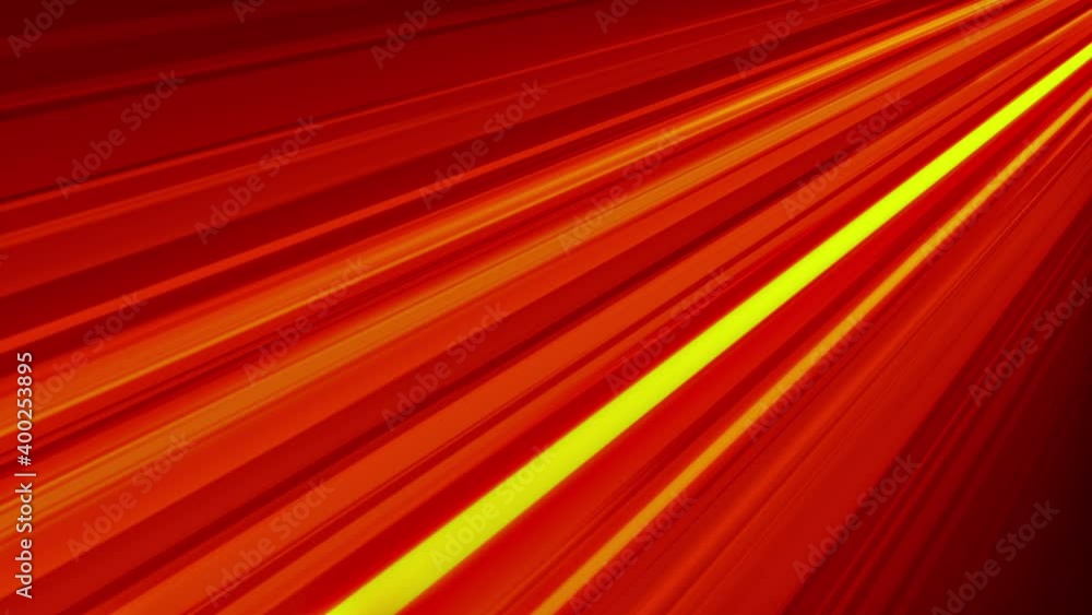 Abstract yellow orange red gradient diagonal anime speed lines moving ...