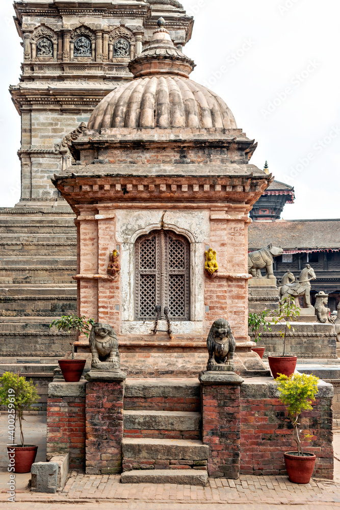 Siddhi Laxmi Shikara Temple, Durbar Square, Bhaktapur, Kathmandu Valley ...