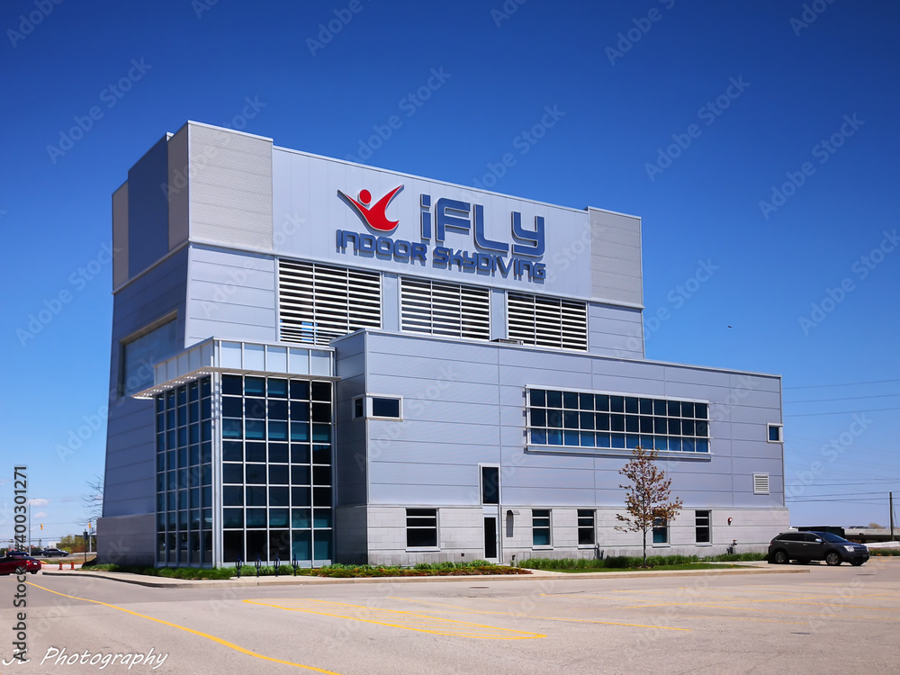 Oakville, Ontario, Canada - May 20, 2019: iFLY Toronto (Oakville ...