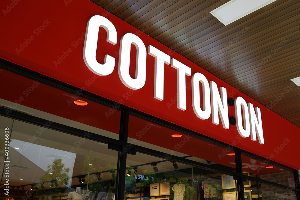 Cotton On store in Design Village Mall. Cotton On is an Australian ...