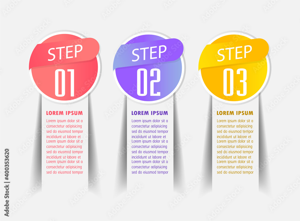 modern text box template, banner Infographics Stock Vector | Adobe Stock