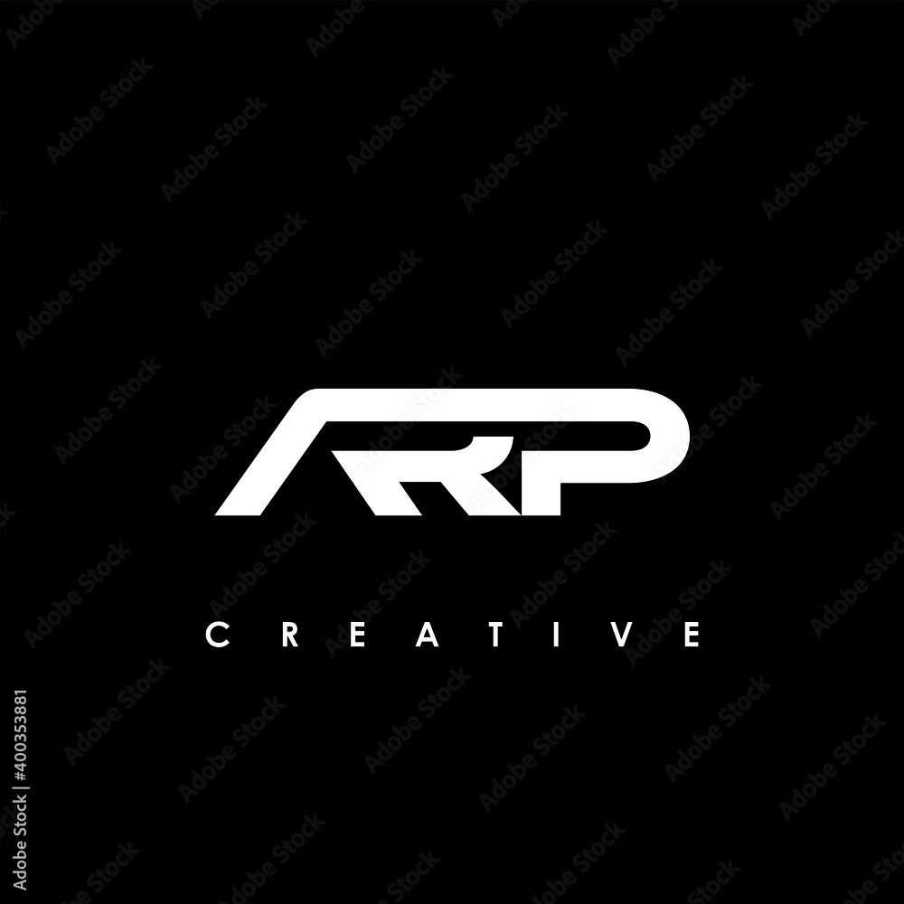 ARP Letter Initial Logo Design Template Vector Illustration Stock ...