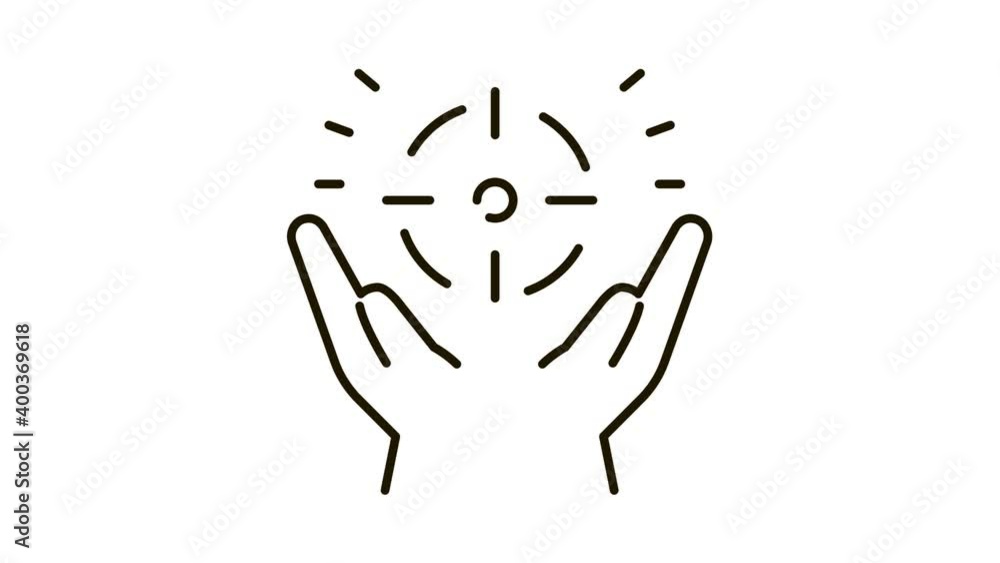 exaltation of purpose Icon Animation. black exaltation of purpose ...