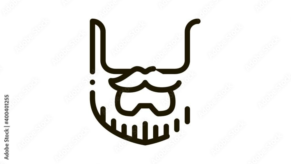 Beard Mustache Whisker Icon Animation. black Beard Mustache Whisker ... Beard Mustache Whisker Icon Animation. black Beard Mustache Whisker ...