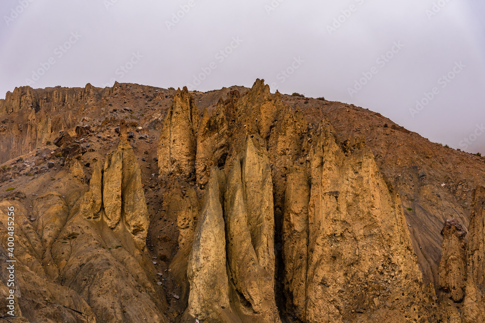 Pinnacles are geological landform of steep columns of rocks left by ...